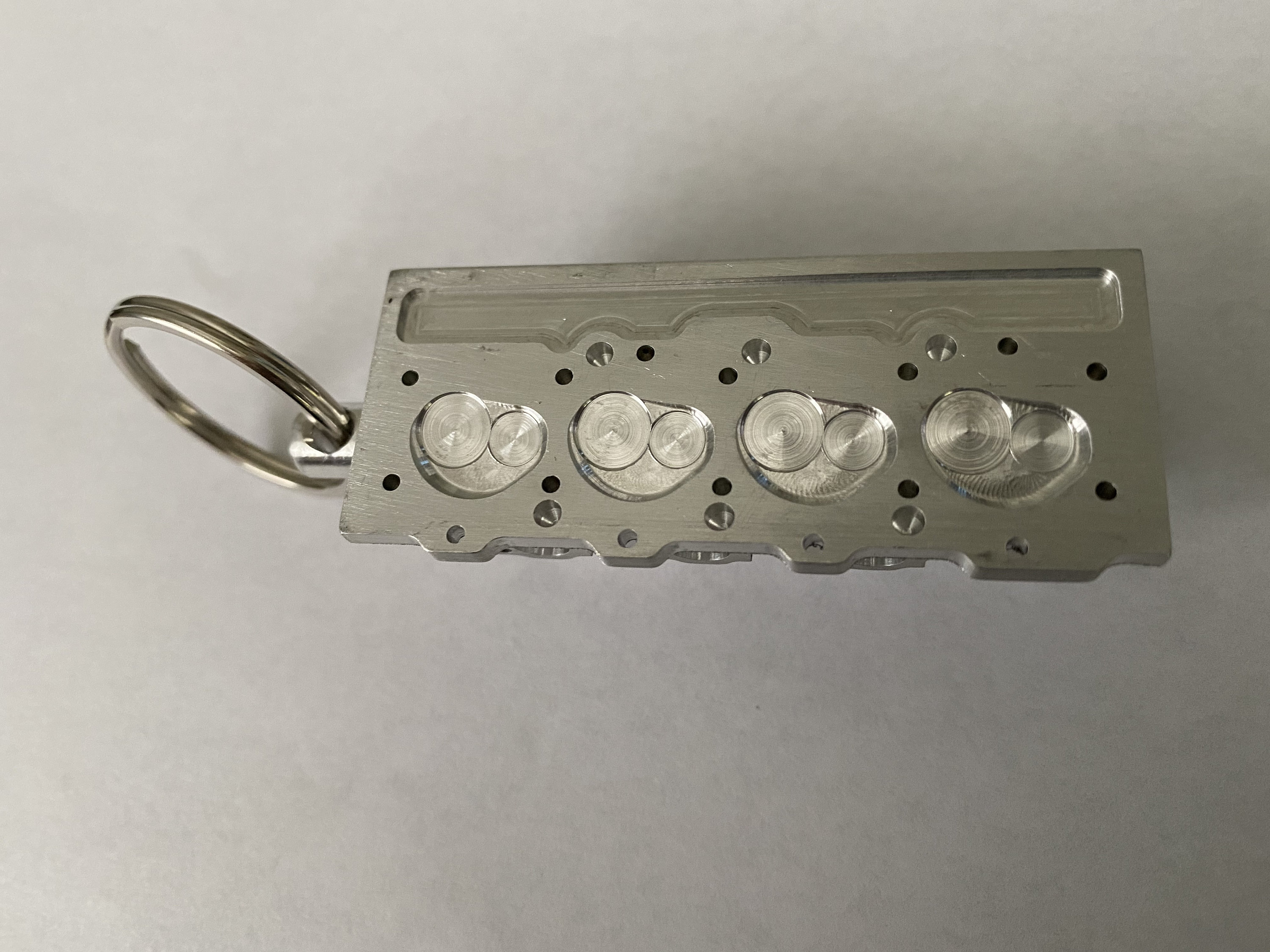Big Block Chevy Aluminum Cylinder Head Keychain - Etsy