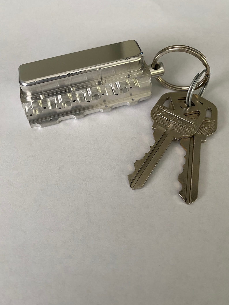Big Block Chevy Aluminum Cylinder Head Keychain - Etsy