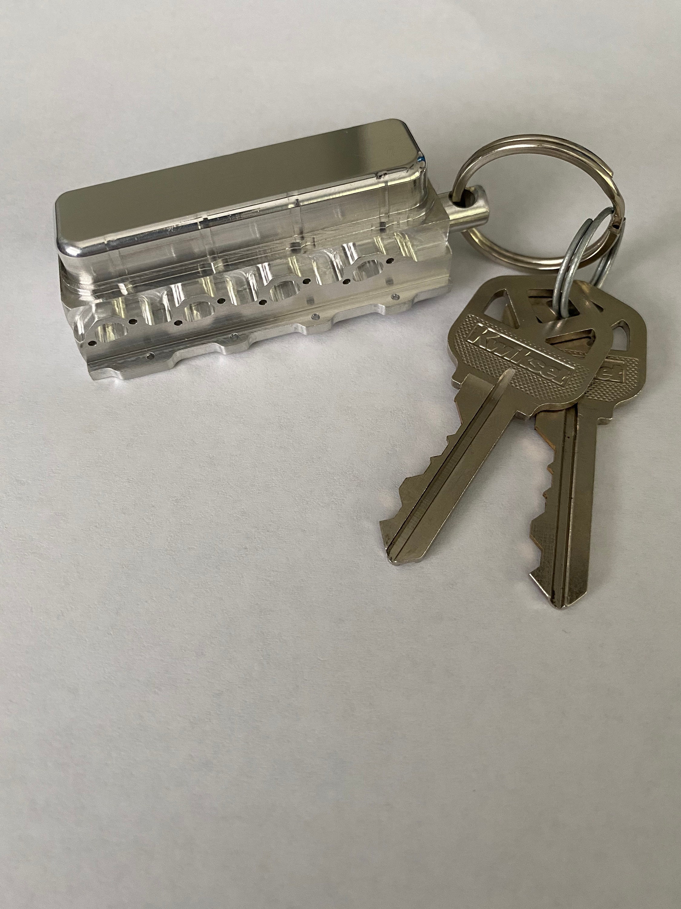 Big Block Chevy Aluminum Cylinder Head Keychain - Etsy