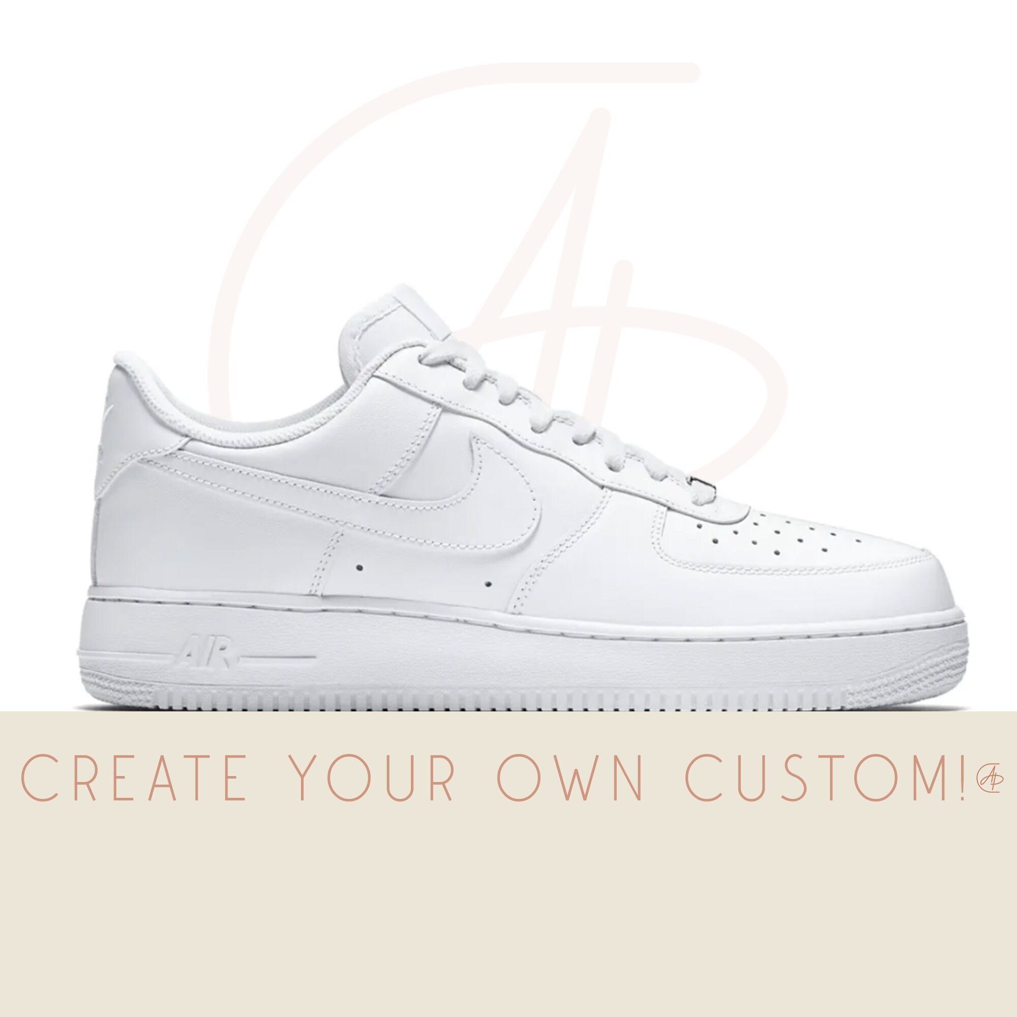 Custom Air Force 1 - Etsy