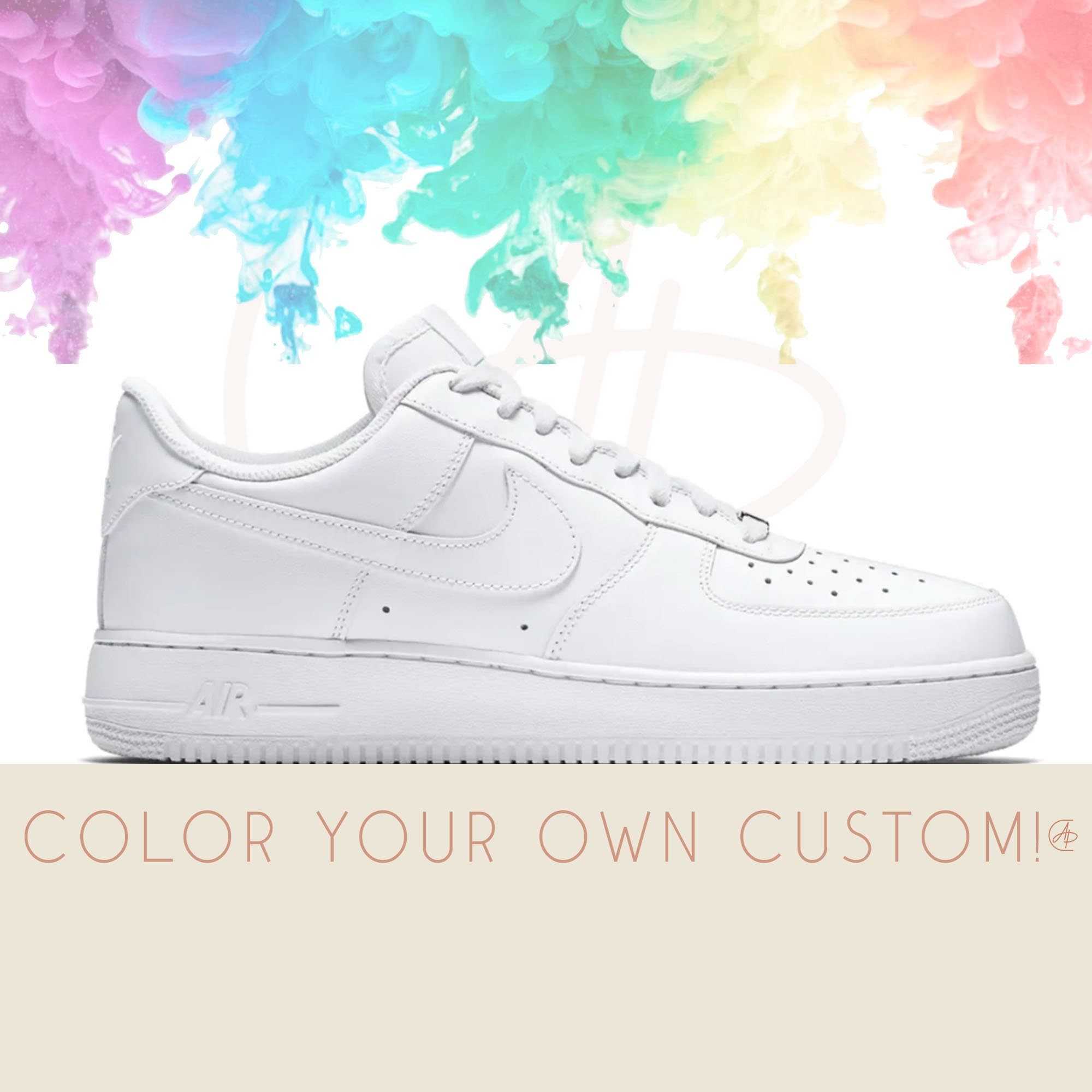 Color Your Own Air Force 1 - Etsy