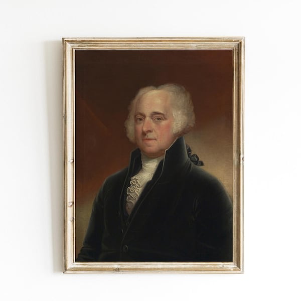 John Adams Portrait - Etsy