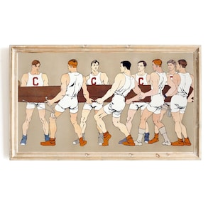 Samsung Frame TV Art | Cornell Rowing Club by Edward Penfield | Ivy ...