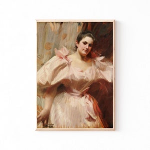 Frieda Schiff by Anders Zorn Printable | Woman Portrait | Victorian ...