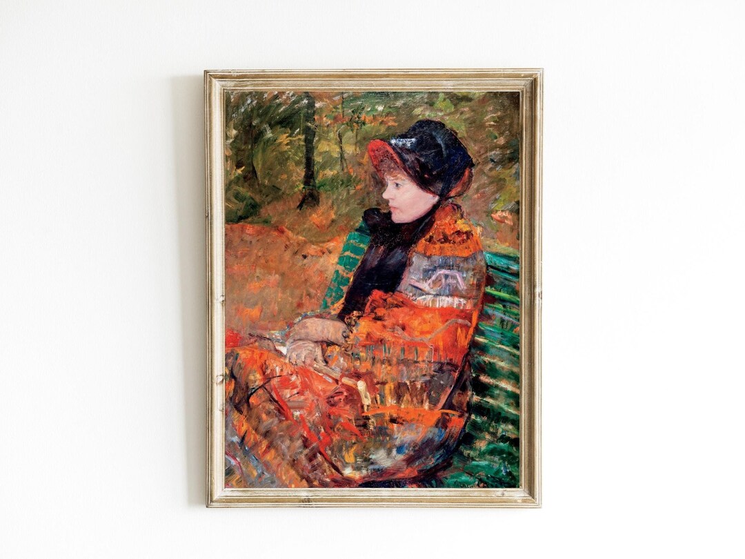 Mary Cassatt - Autumn, Portrait of Lydia Cassatt Printable | 19th ...