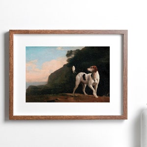 Foxhound by George Stubbs Printable | Vintage Hound Painting | Old ...