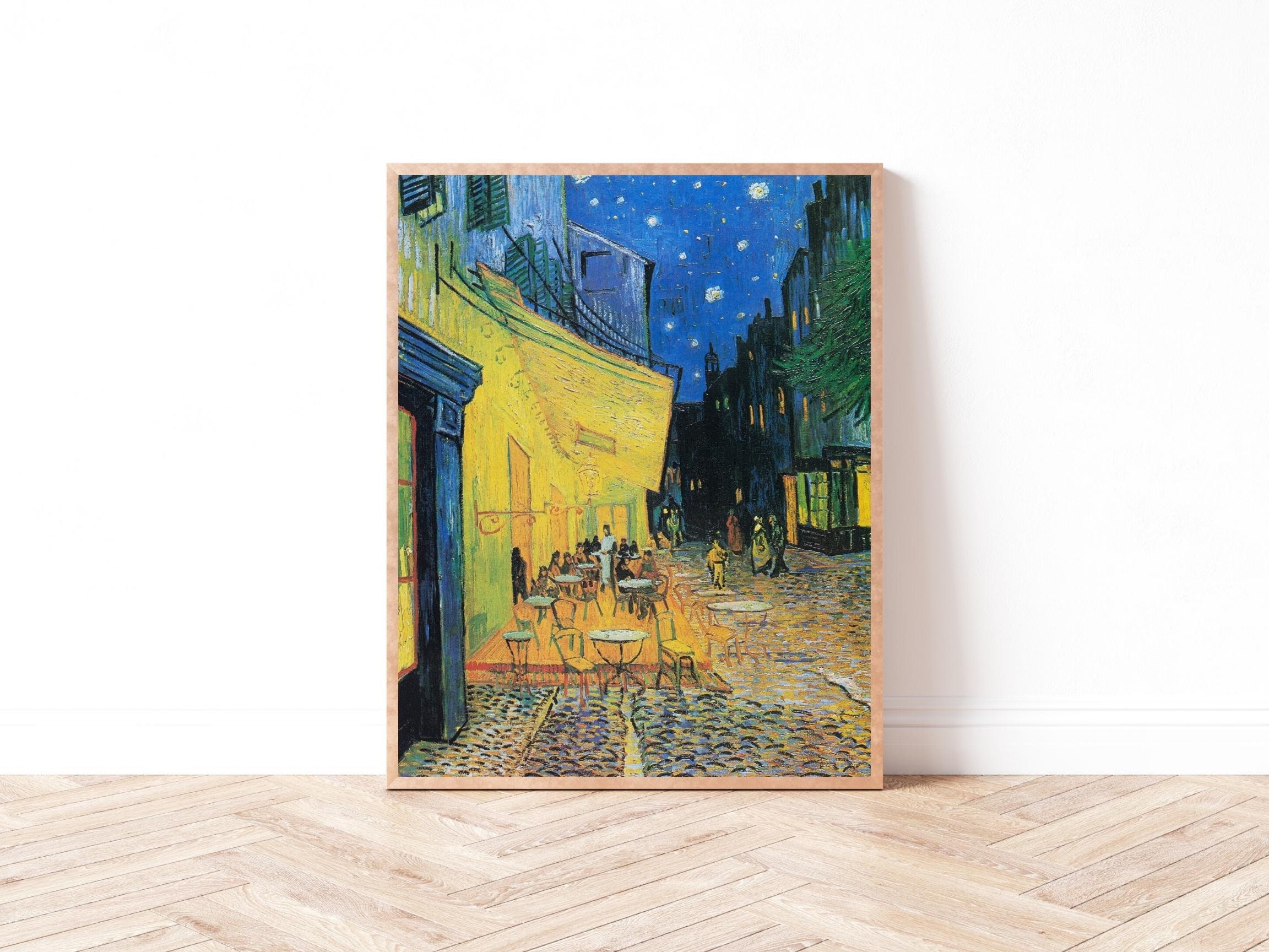 Paris Cafe Painting Van Gogh