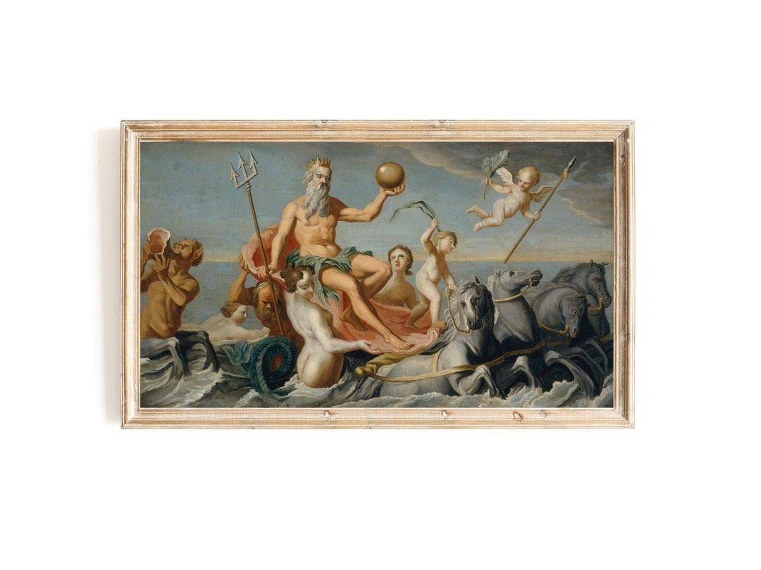 Samsung Frame TV Art | the Return of Neptune by John Singleton Copley ...