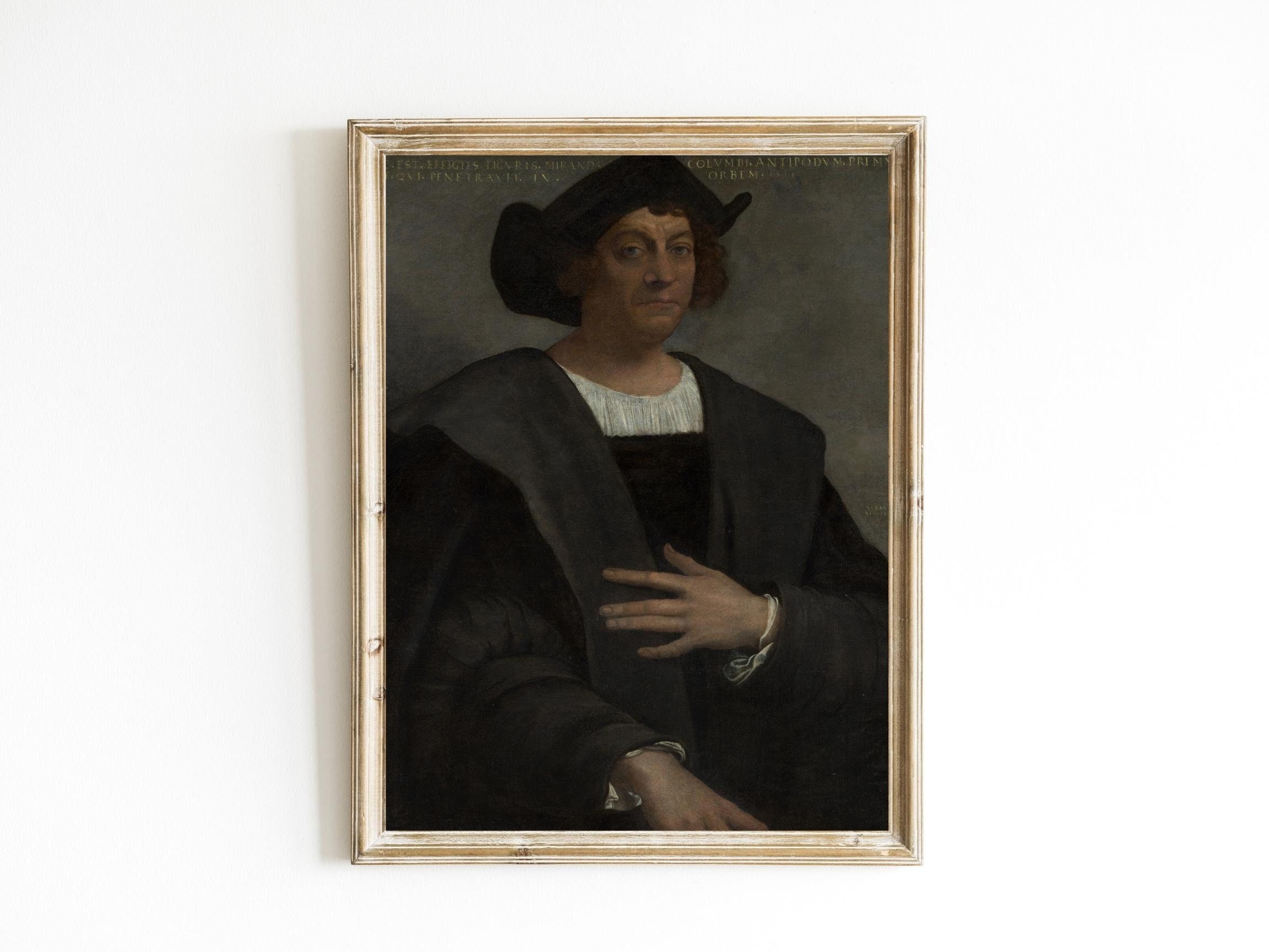 Sebastiano Del Piombo Christopher Columbus Printable 16th Century Art ...