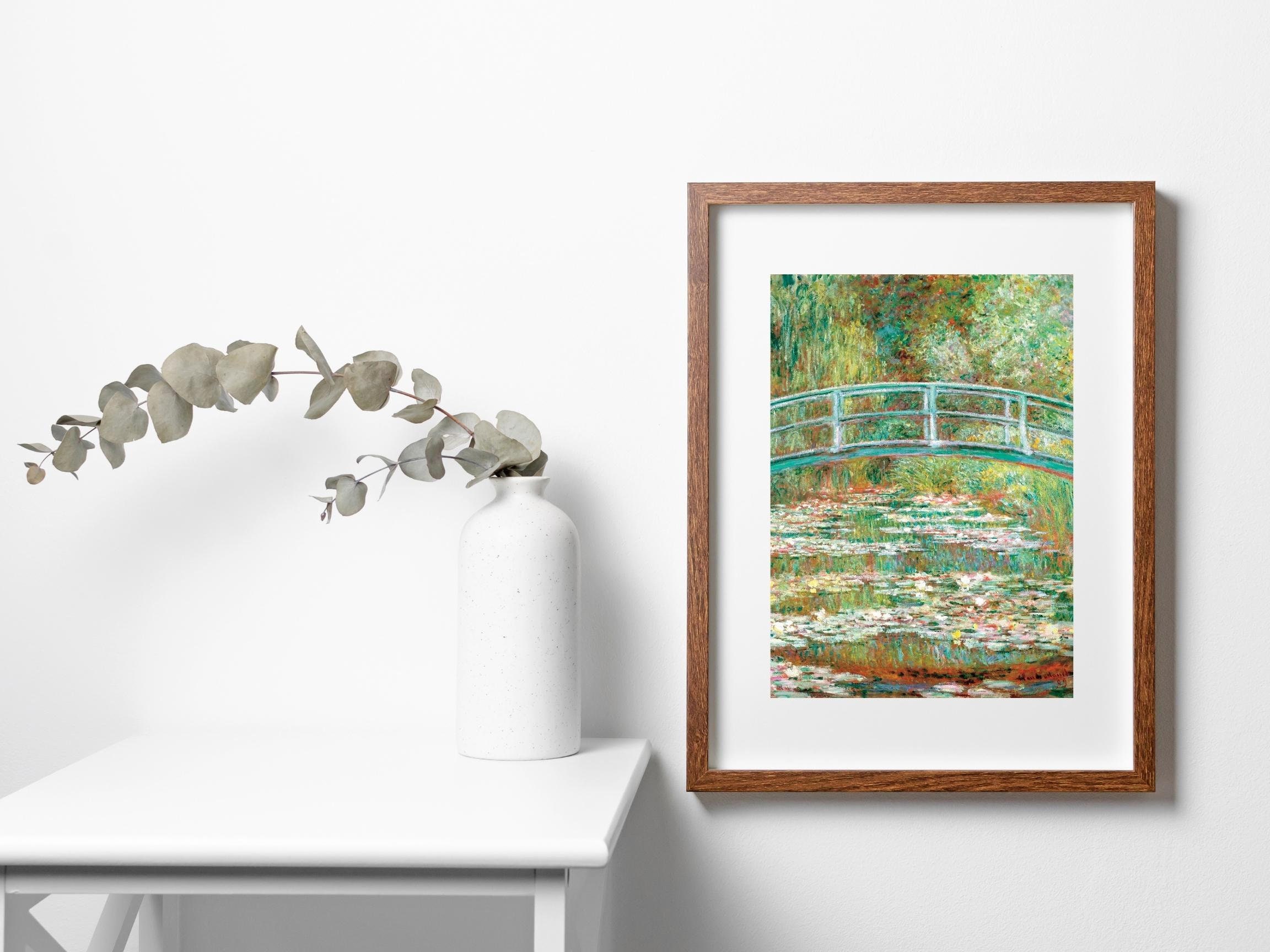 Claude Monet Bridge Over a Pond of Water Lilies Printable Vintage ...