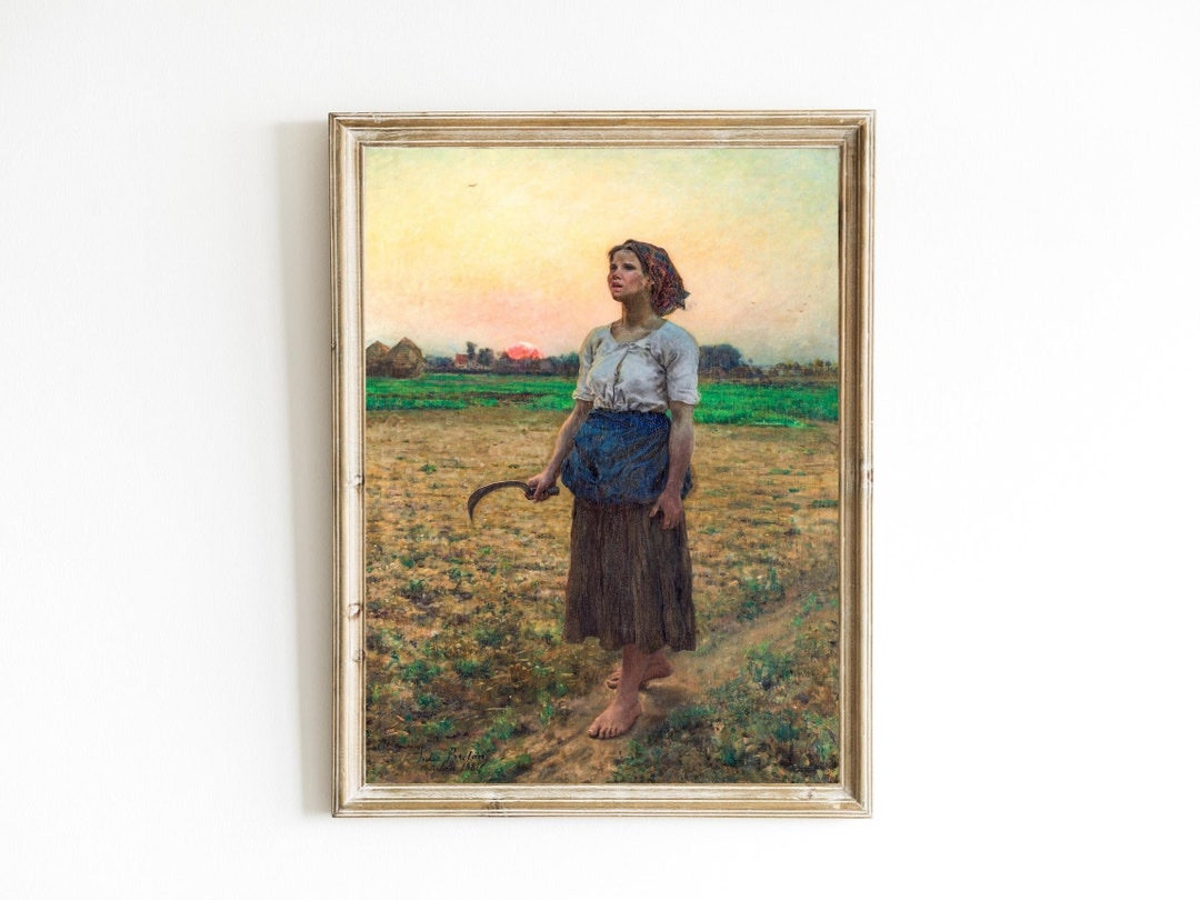 Jules Adolphe Breton - the Song of the Lark Printable | American ...