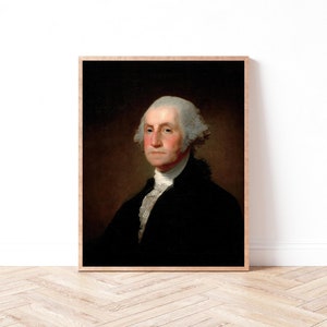George Washington by Gilbert Stuart Printable | First President | Fine ...