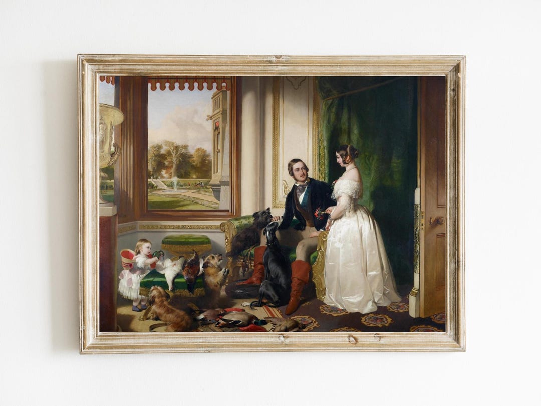 Queen Victoria and Prince Albert by Sir Edwin Landseer Printable ...