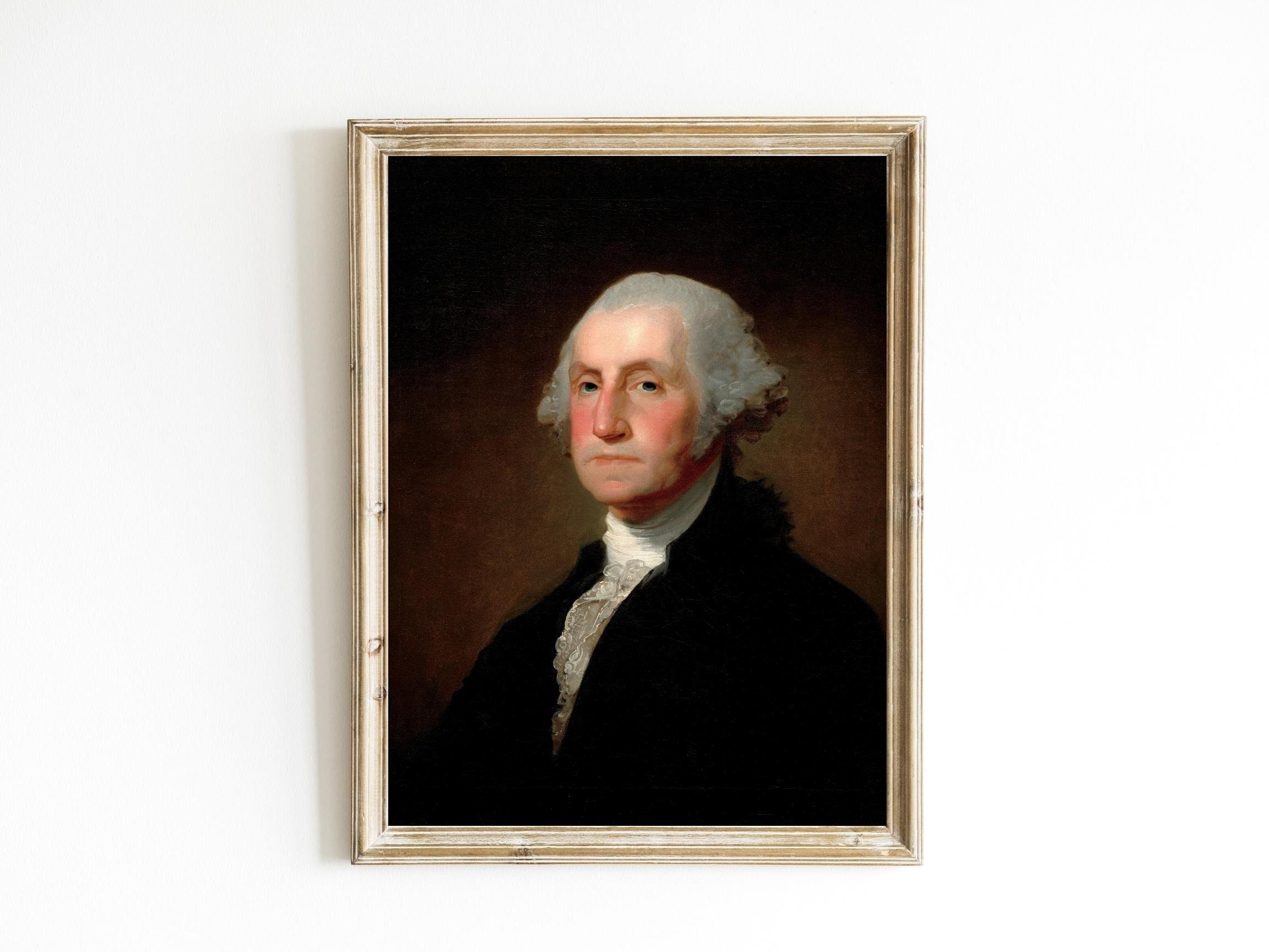 George Washington by Gilbert Stuart Printable | First President | Fine ...