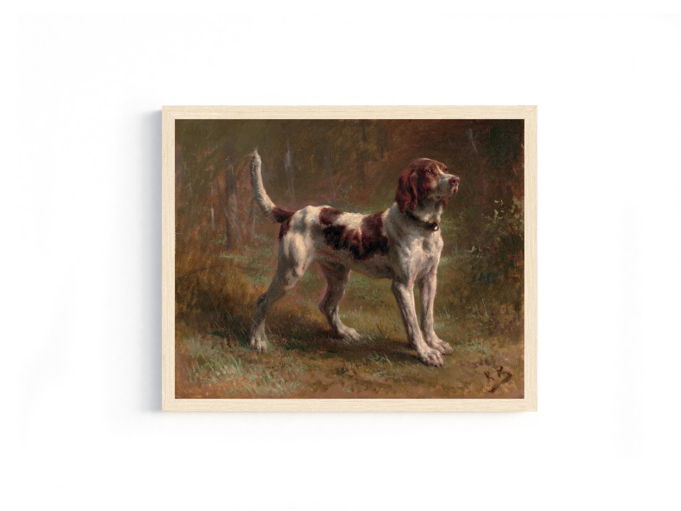Rosa Bonheur - A Limier Briquet Hound Printable | Vintage Hound ...