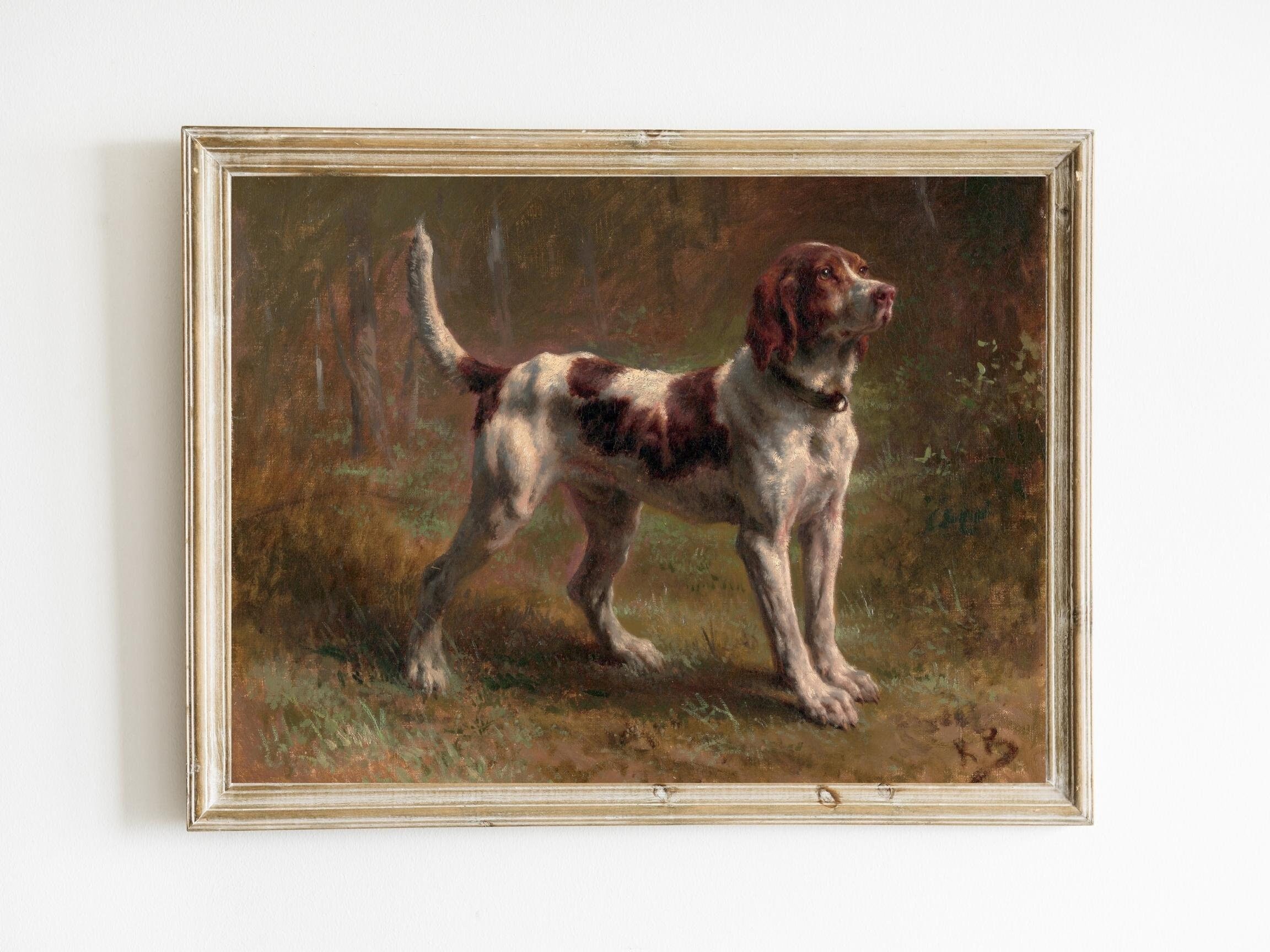 Rosa Bonheur - A Limier Briquet Hound Printable | Vintage Hound ...