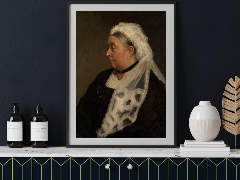 Queen Victoria by Carl Rudolph Sohn Printable | British Royalty Art ...