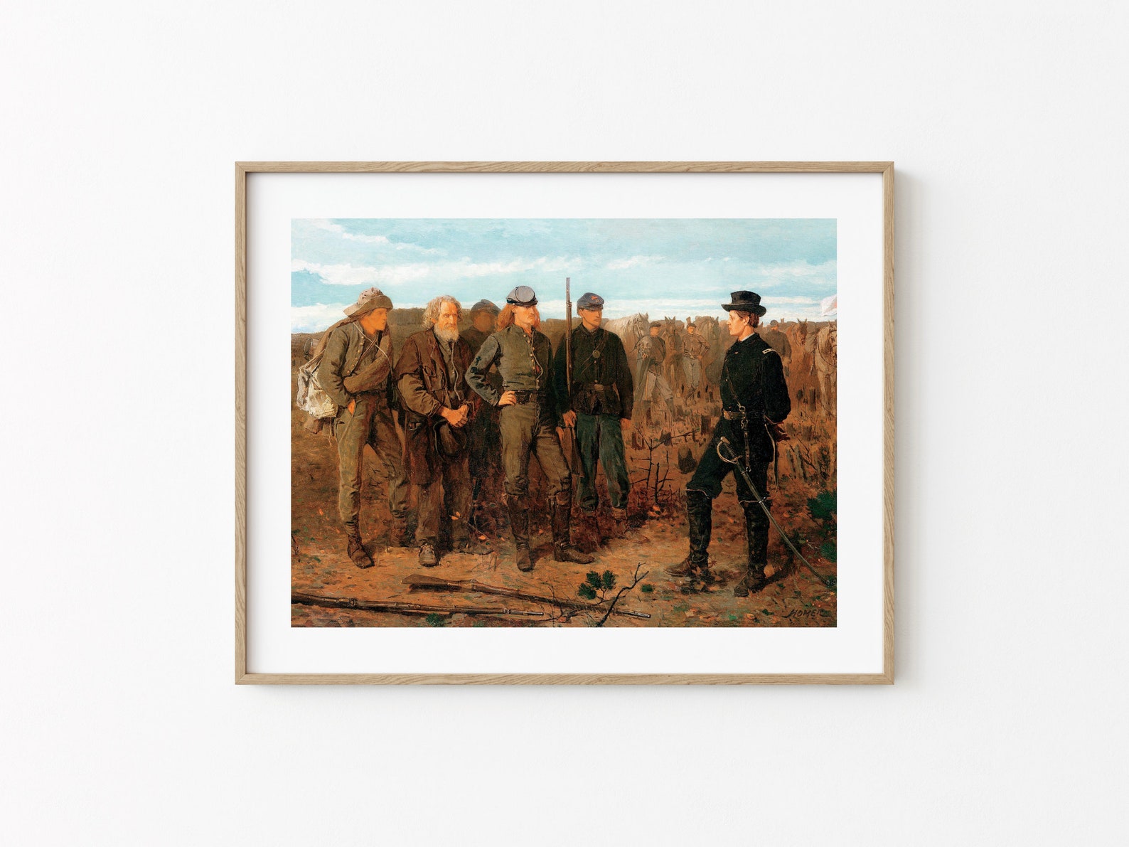 Prisoners From the Front by Winslow Homer Printable | 19th Century Art ...
