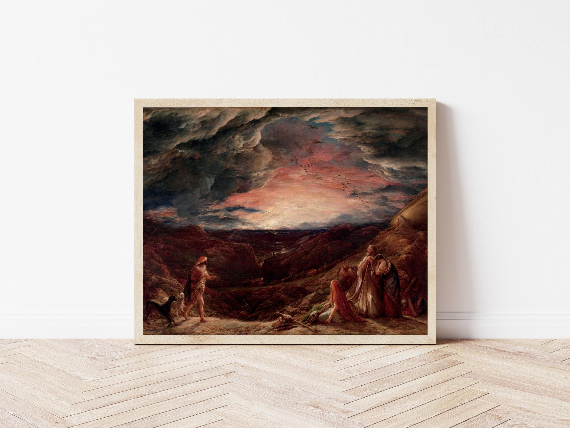 John Linnell Noah: the Eve of the Deluge Printable the Holy Land ...