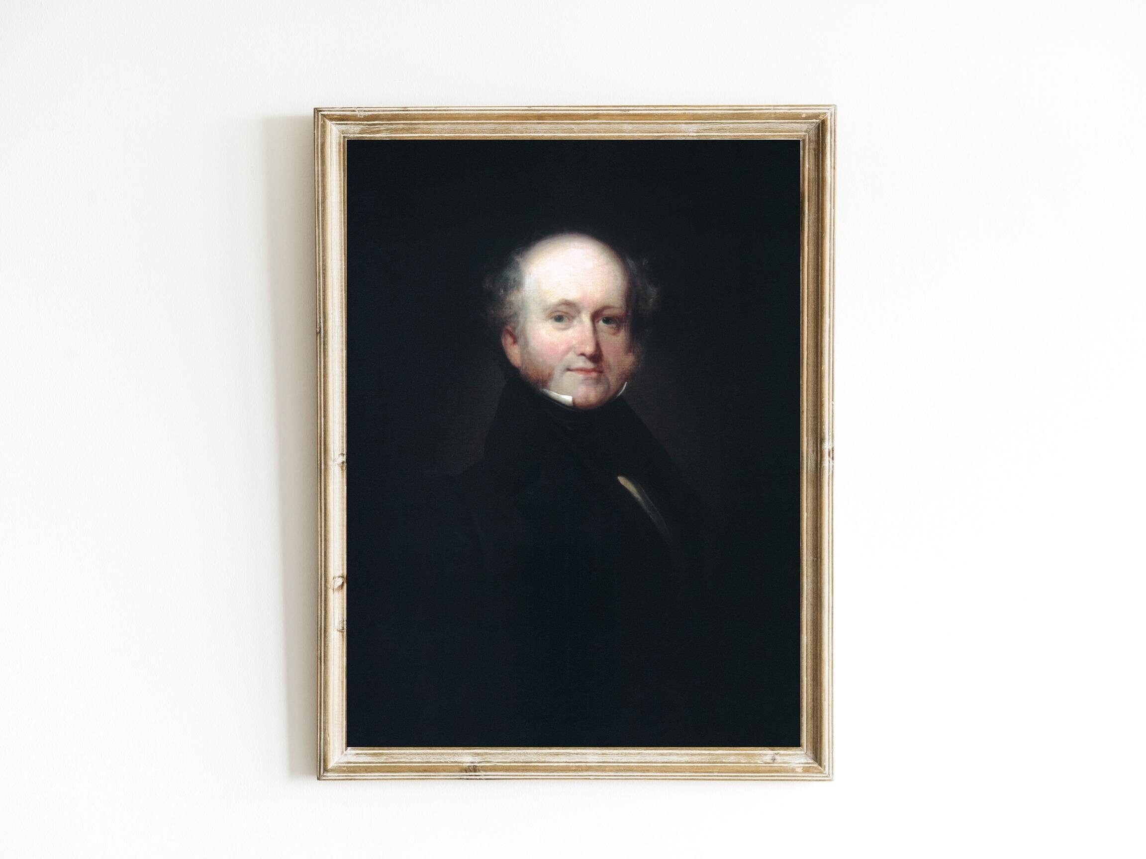Martin Van Buren by Henry Inman Printable Eighth President Founding ...