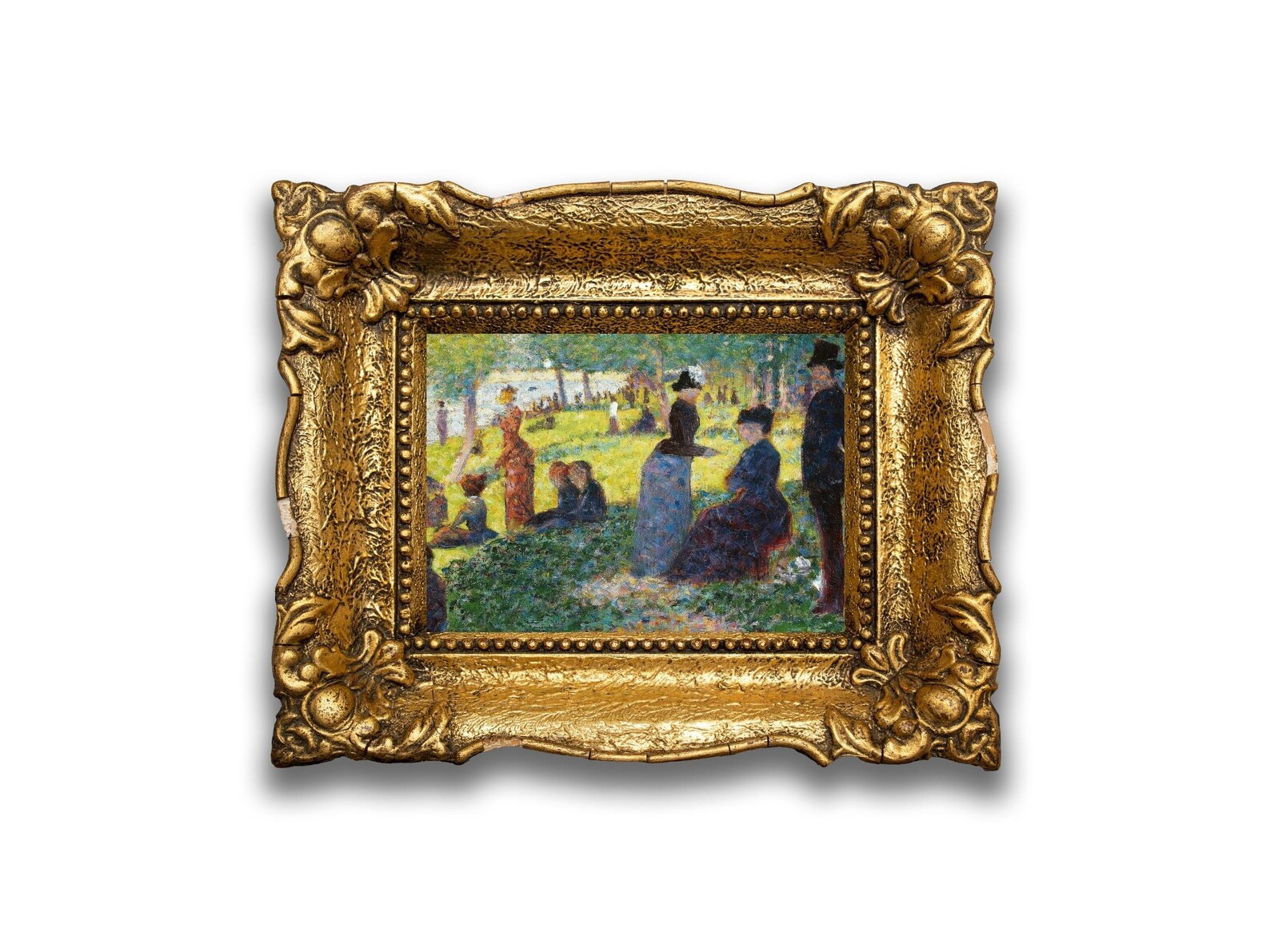 Georges Seurat - La Grande Jatte Printable | Vintage Paris Park Scene ...