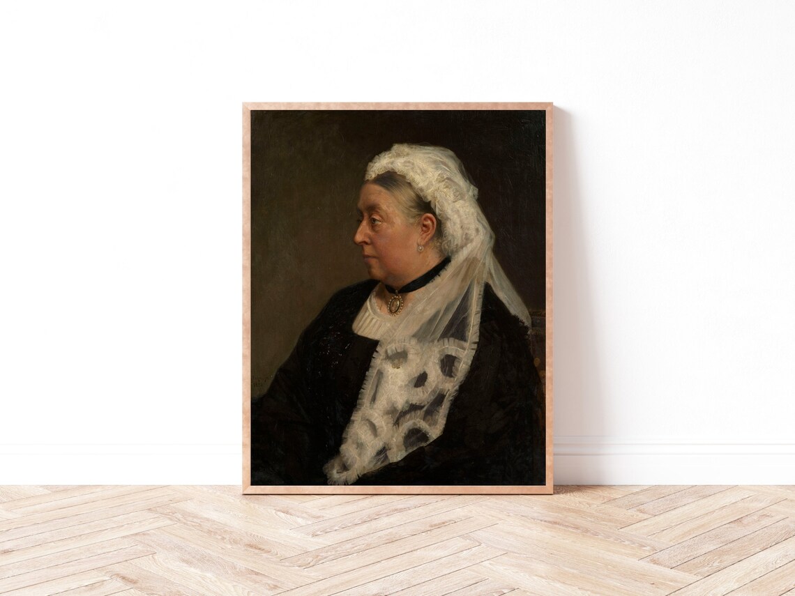 Queen Victoria by Carl Rudolph Sohn Printable | British Royalty Art ...