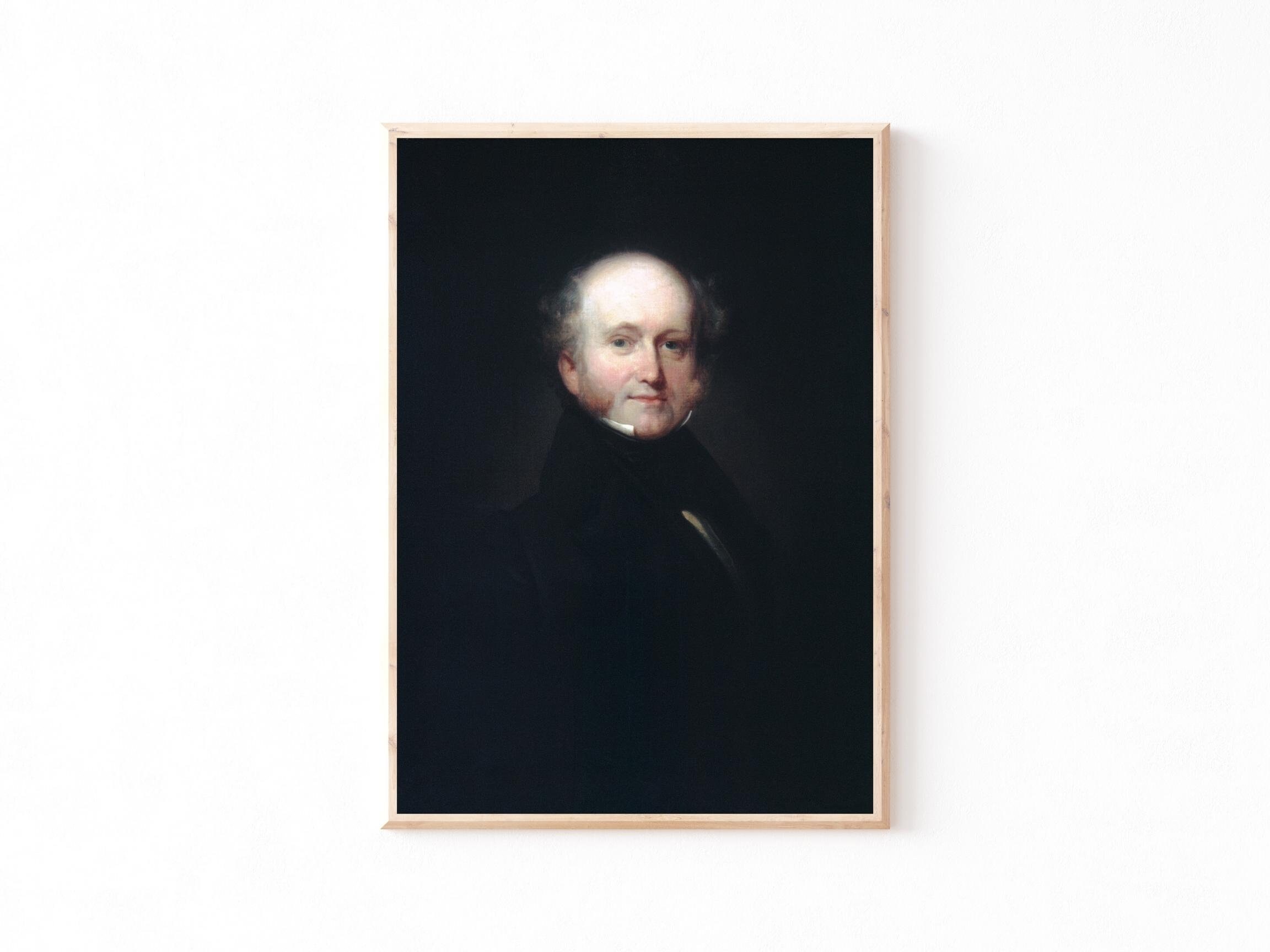 Martin Van Buren by Henry Inman Printable Eighth President Founding ...