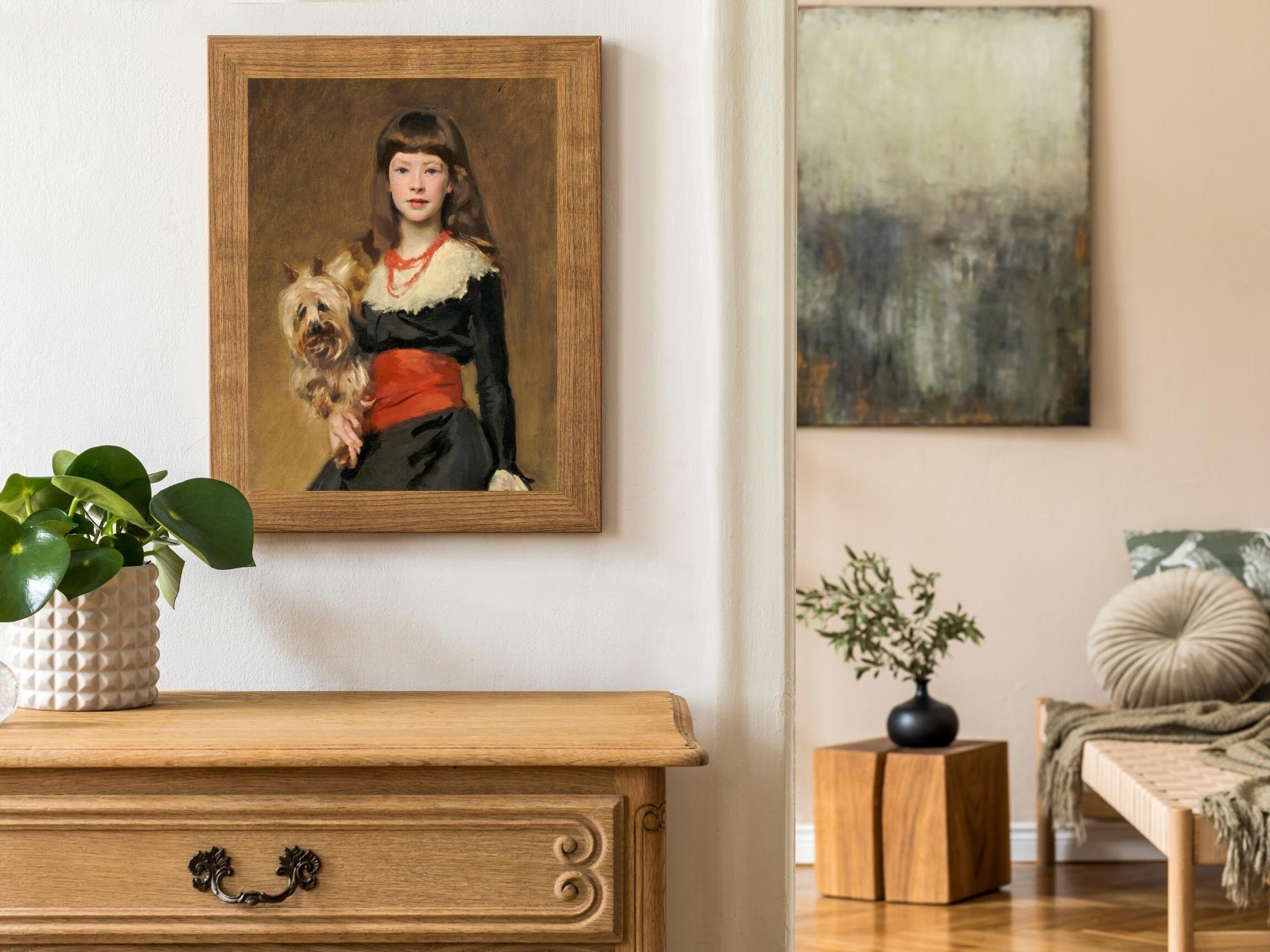 John Singer Sargent - Miss Beatrice Townsend Printable | English Manor ...