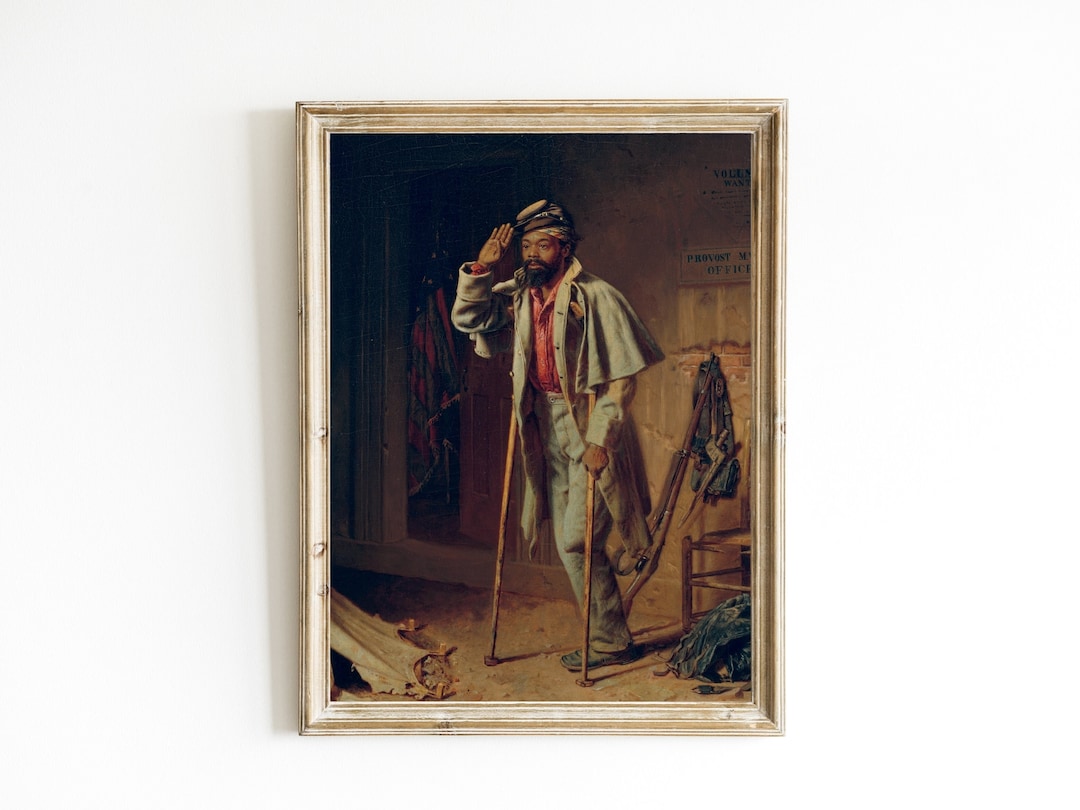 The Veteran by Winslow Homer Printable | Vintage Civil War Oil Painting ...