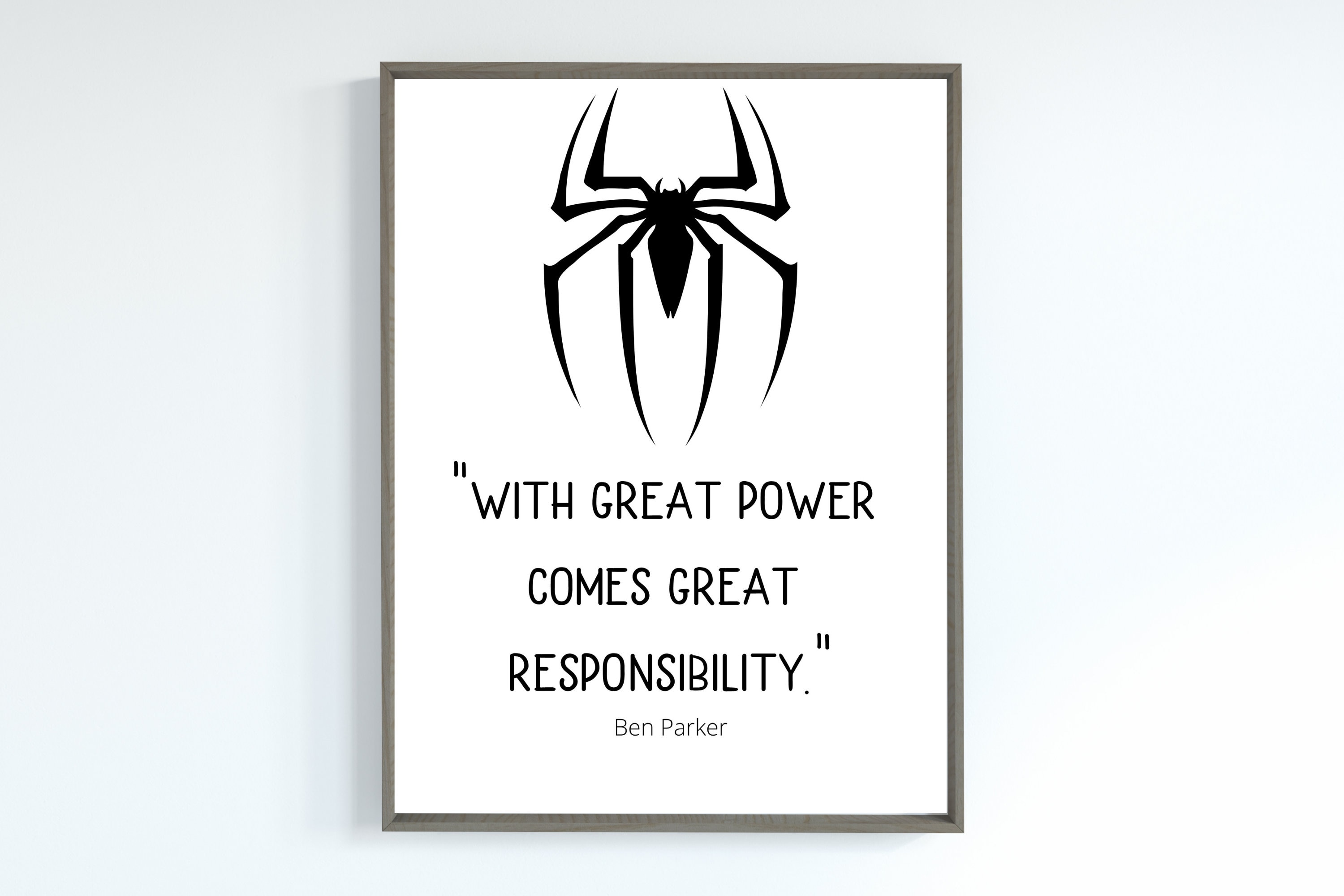 With Great Responsibility Comes Great Power | Superhero | Marvel ...