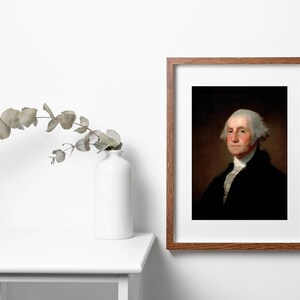 George Washington by Gilbert Stuart Printable | First President | Fine ...