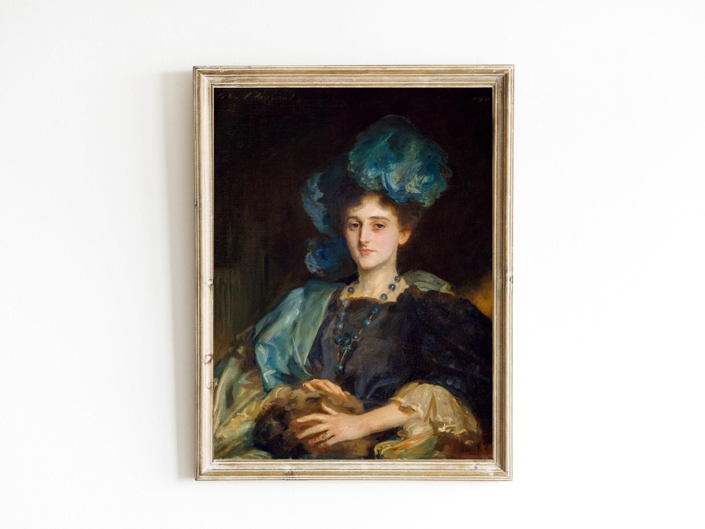 John Singer Sargent Portrait of Miss Katherine Elizabeth Lewis ...