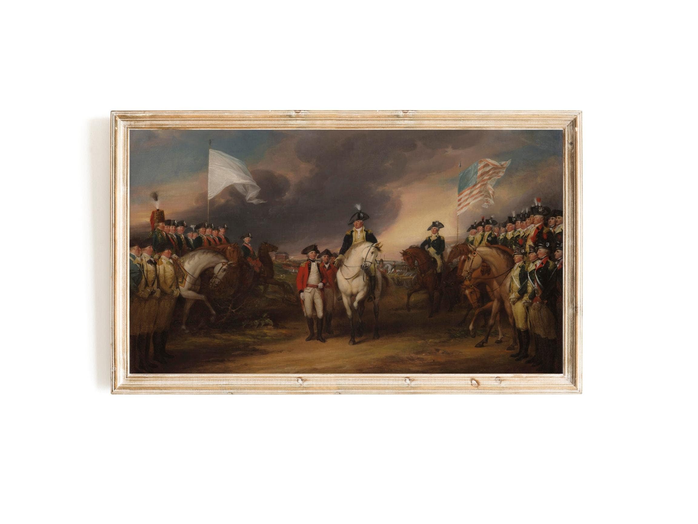 The Surrender of Lord Cornwallis by John Trumbull Samsung TV Art ...