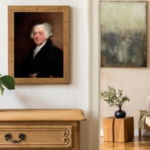 John Adams by Gilbert Stuart Printable | US President Fine Art Print ...