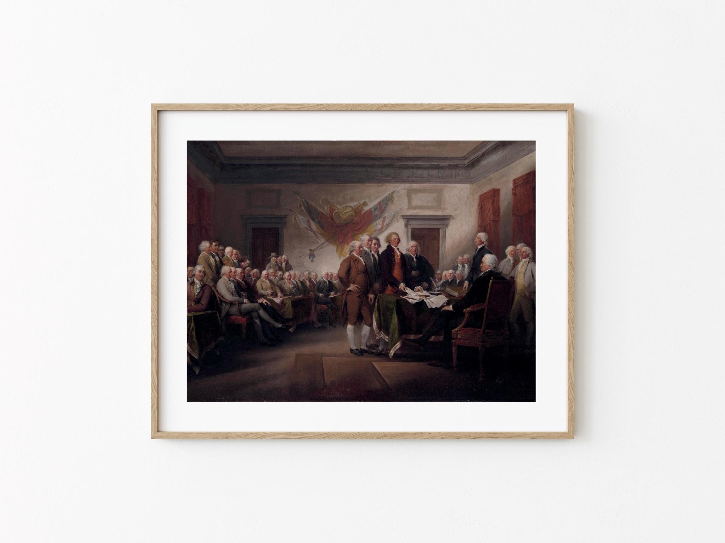 The Declaration of Independence by John Trumbull Printable | US ...