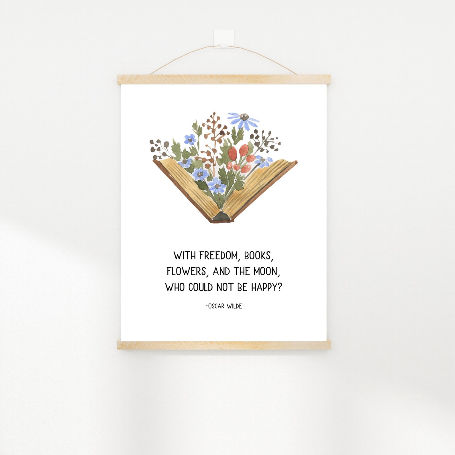 Oscar Wilde Quote Instant Download Print Book Lover Gift - Etsy