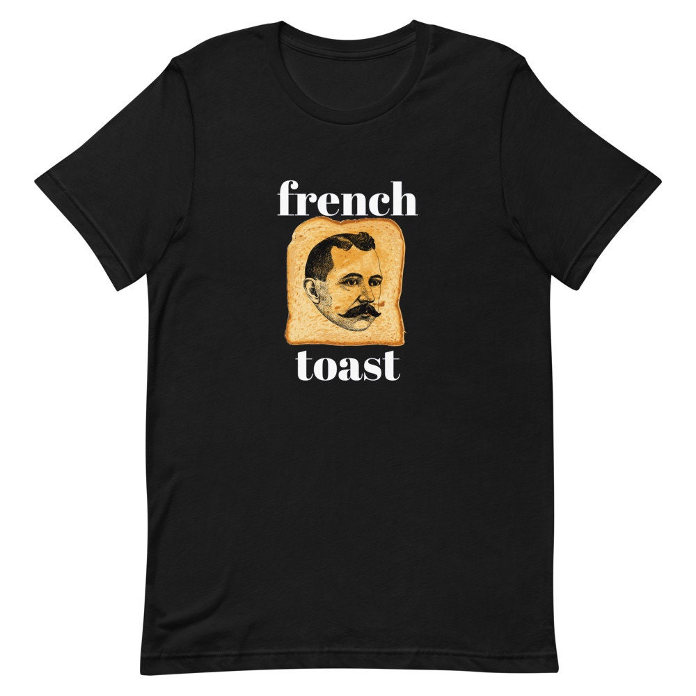 French Toast short-sleeve Unisex T-shirt - Etsy UK