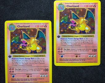 Base Set Charizard | Etsy