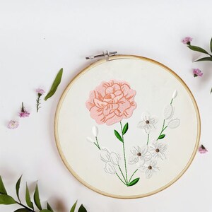 Flower Embroidery Design - 6 Sizes Instant Download - Etsy