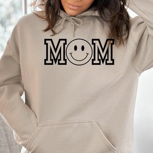 Mom Smiley Face SVG, Mom PNG, Mommy Design, Mom Cut File, Mama Design ...