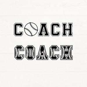 Coach SVG, Coach PNG, Baseball Coach Svg, Softball Coach Shirt Design ...
