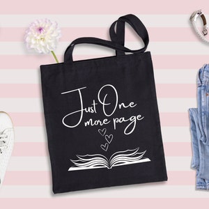 Just One More Page Svg, Book Lover Svg, Book Bag Png, Book Shirt Svg ...