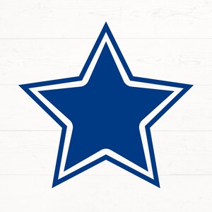 Dallas Cowboy Star - Etsy
