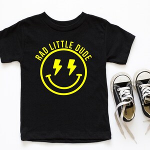 Rad Little Dude Smiley Face SVG, Toddler Cut File, Kid Shirt Svg ...