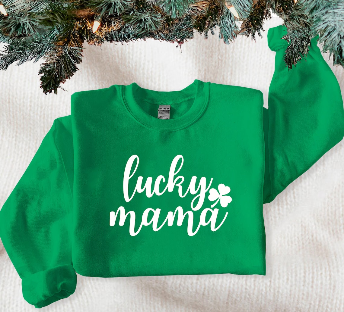 Lucky Mama SVG Lucky Mama Png Irish Mama Svg St Patricks - Etsy