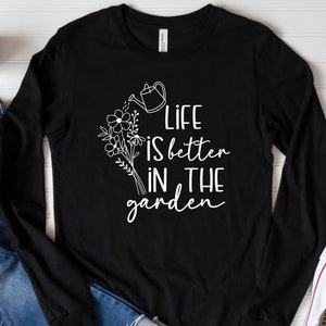 Life is Better in the Garden Svg, Gardening Svg, Hoeing Ain't Easy Svg ...