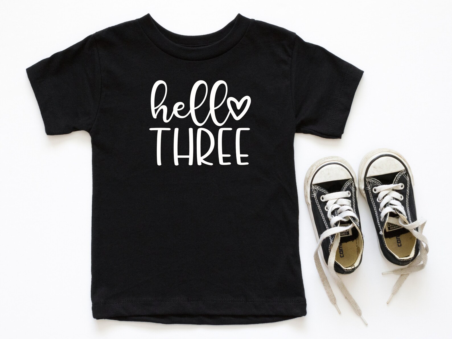 Hello Three Svg, Third Birthday SVG, 3rd Birthday Svg, 3rd Birthday ...