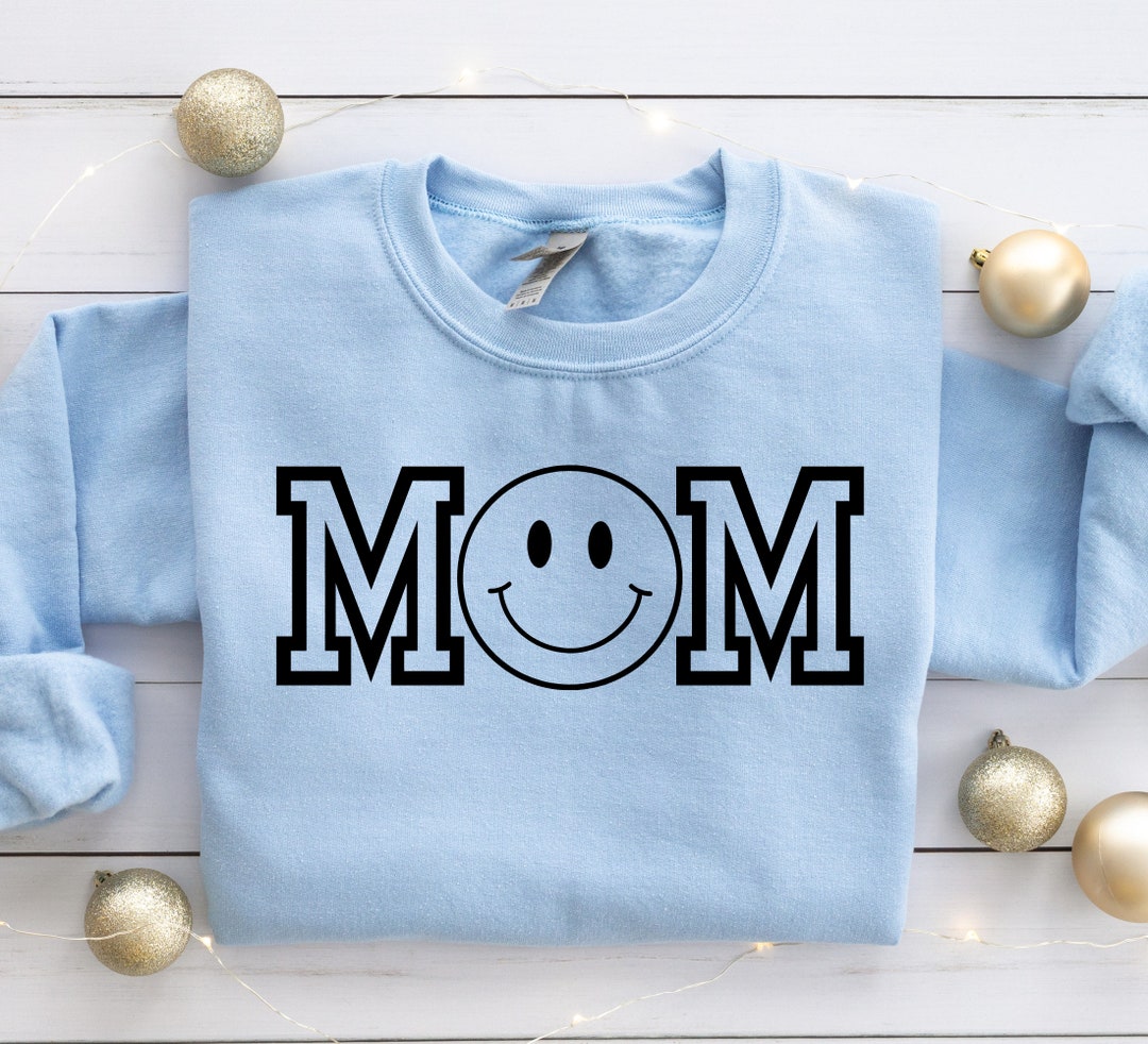 Mom Smiley Face SVG Mom PNG Mommy Design Mom Cut File Mama - Etsy