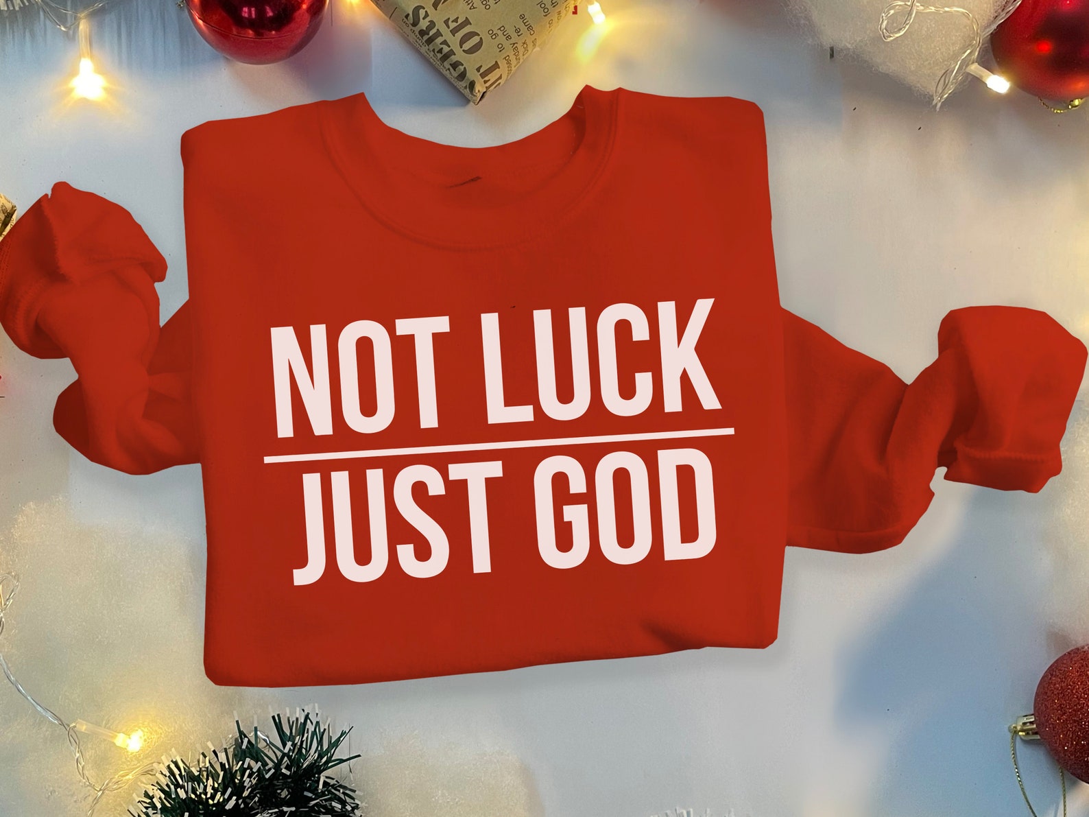 Not Luck Just God SVG, Faith Svg, No Luck Just God Png, Church Shirt ...