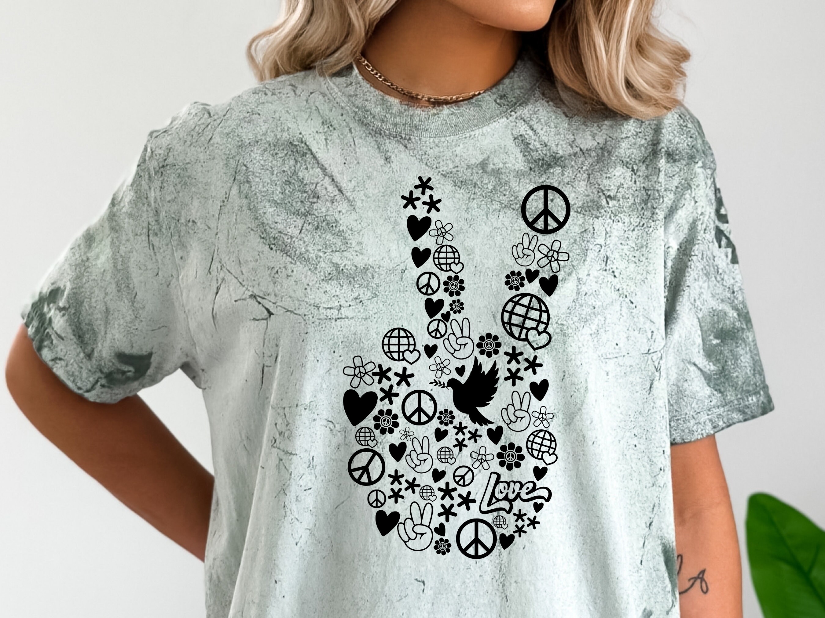Hand Peace Sign Svg, Peace Sign Png, Custom Peace Sign, Peace Sign ...